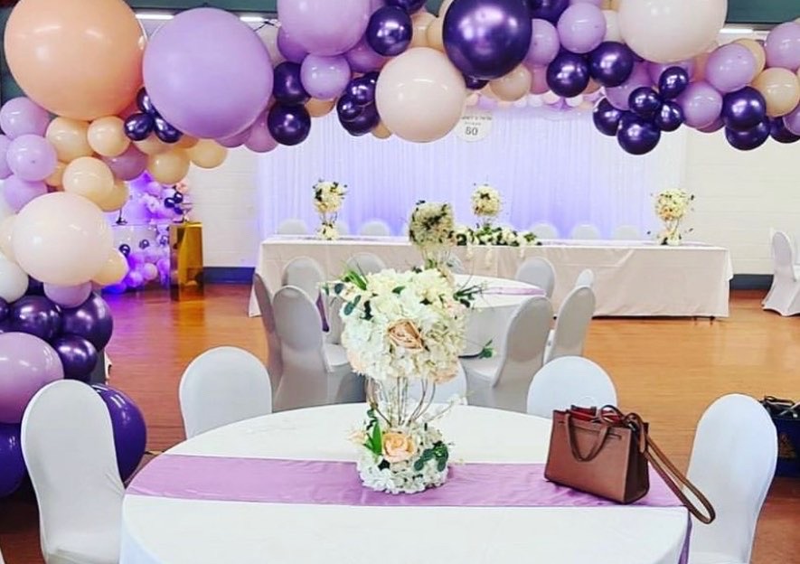 Balloon Event Decor Set Up